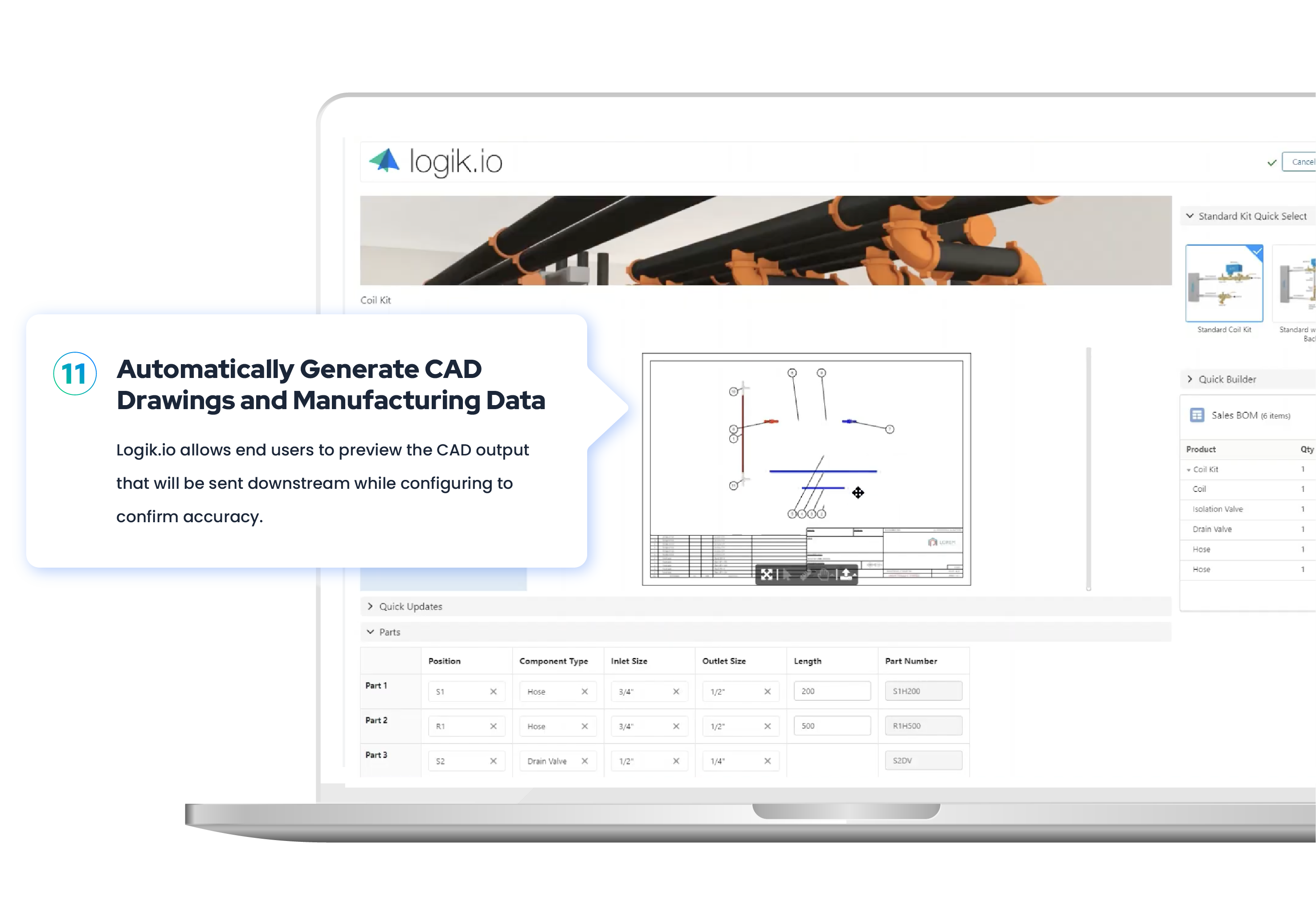 Manufacturing Configurator for Complex Products- Logik.io