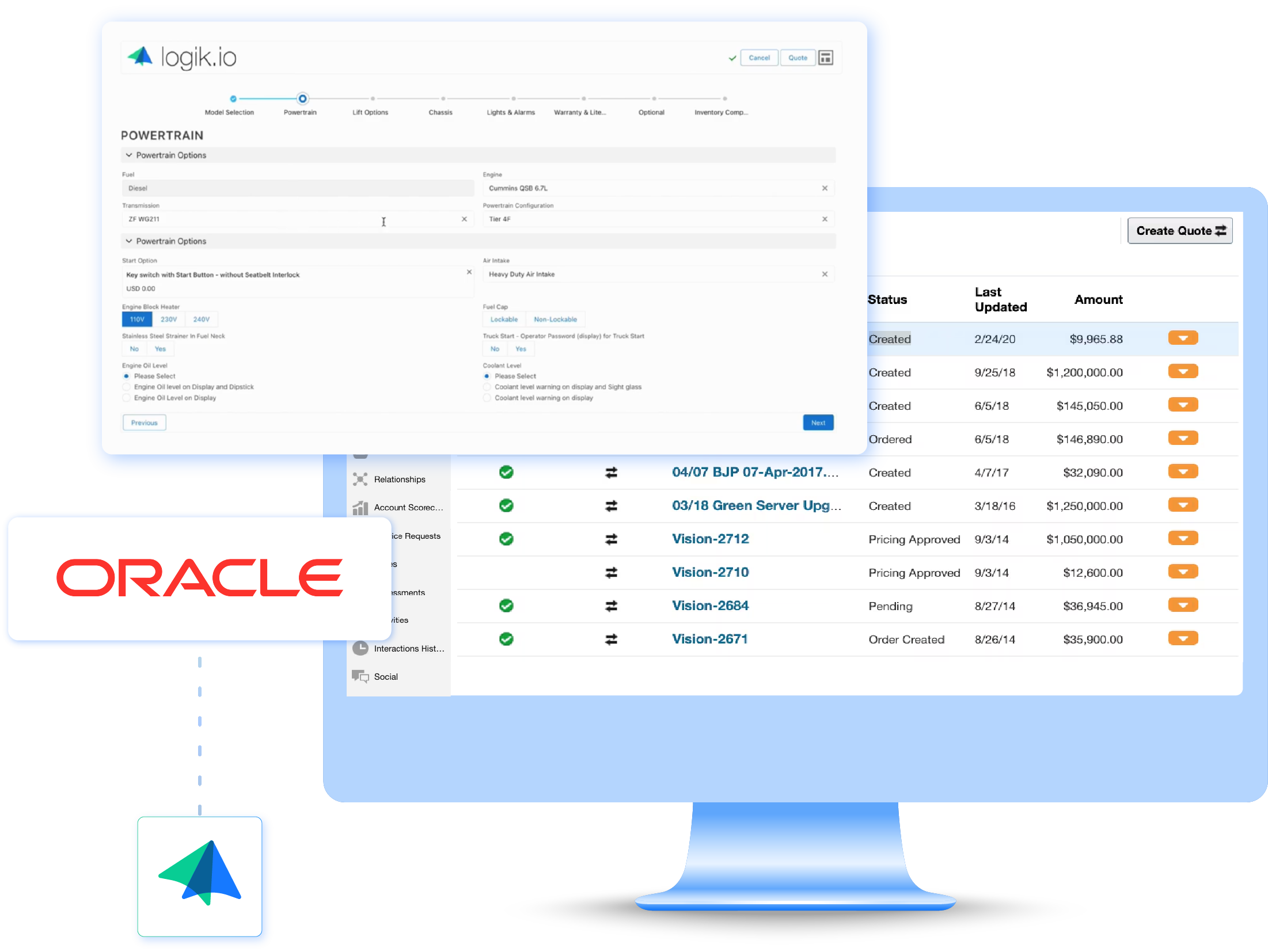 Logik.io for Oracle CPQ