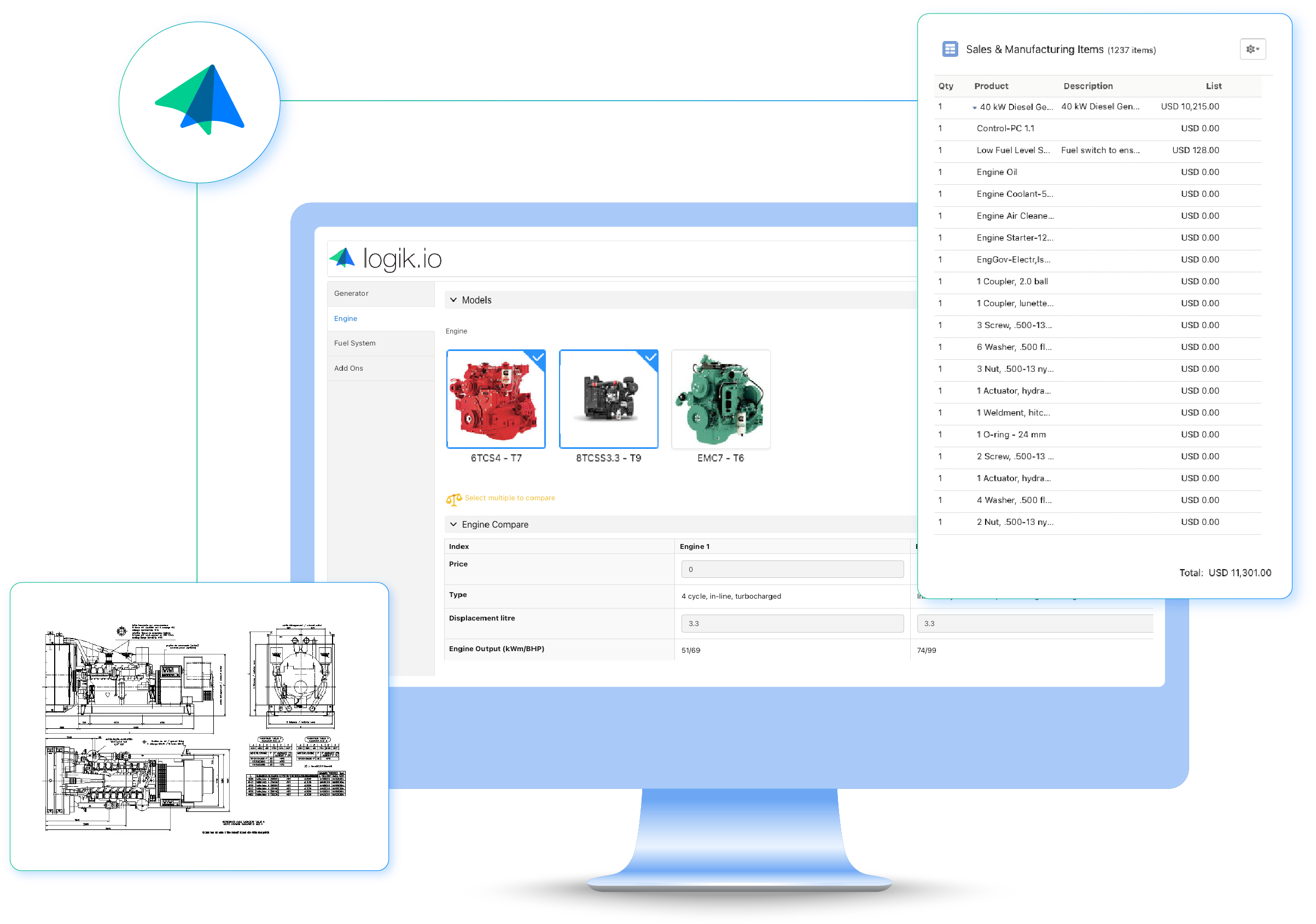 Manufacturing Configurator for Complex Products- Logik.io